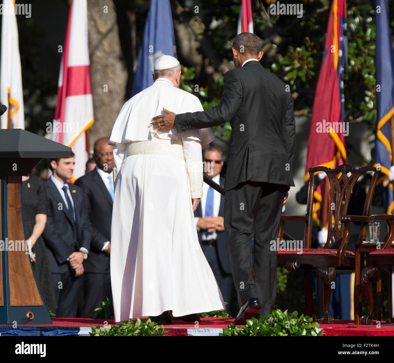 United States President Barack Obama hosts an Official State Welcome ...