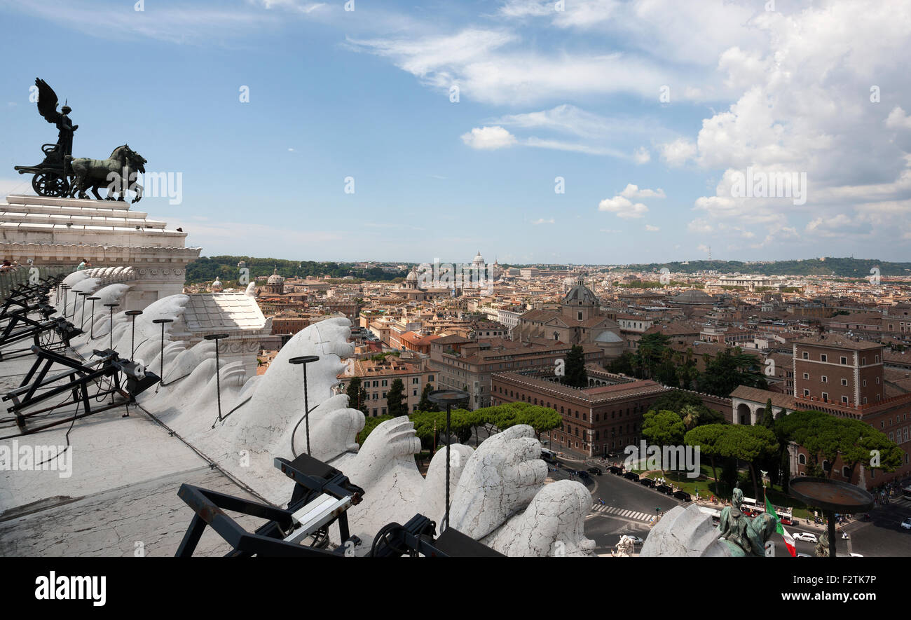 Rome Italy Monument a Vittorio Emanuele Stock Photo - Alamy