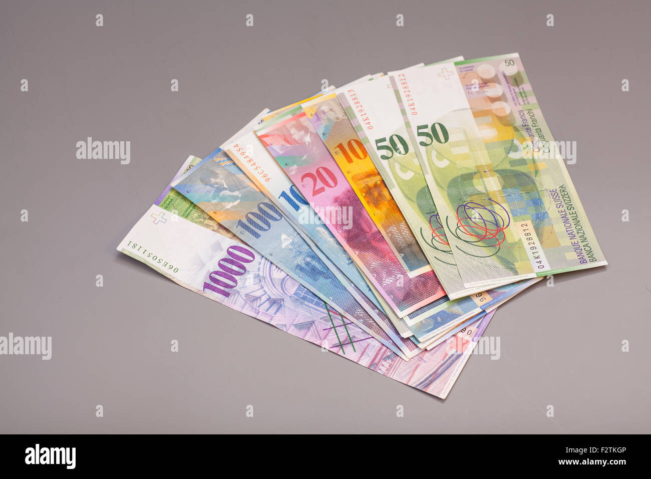 50 swiss francs bill hi-res stock photography and images - Alamy