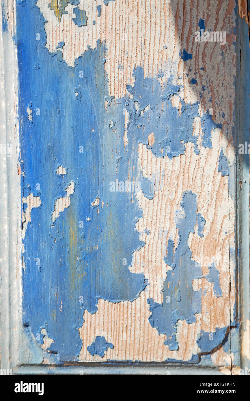 abstract texture of a blue antique wooden old door Stock Photo - Alamy