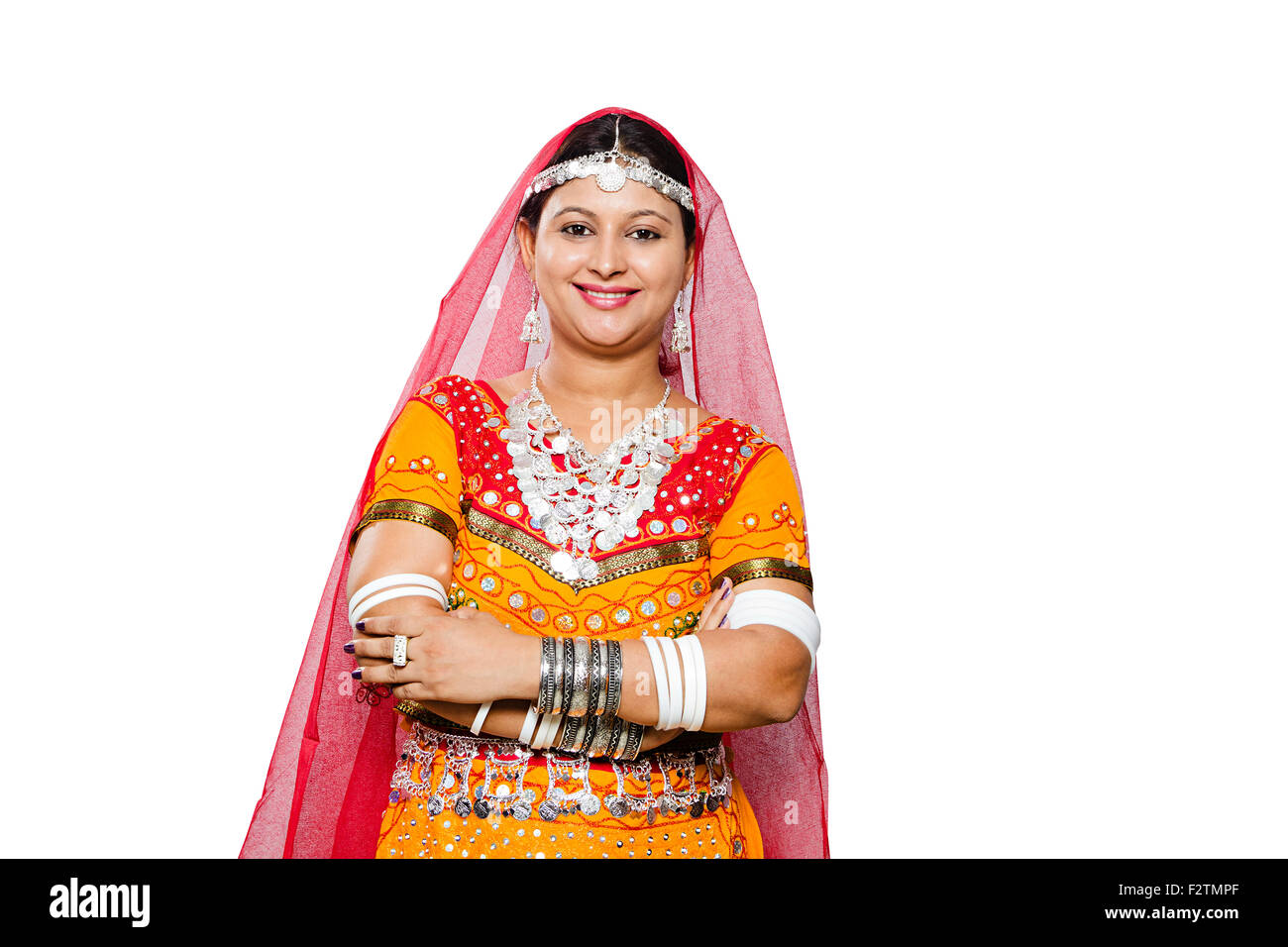 1 indian Rajasthani Villager Adult Woman standing pose Stock Photo - Alamy