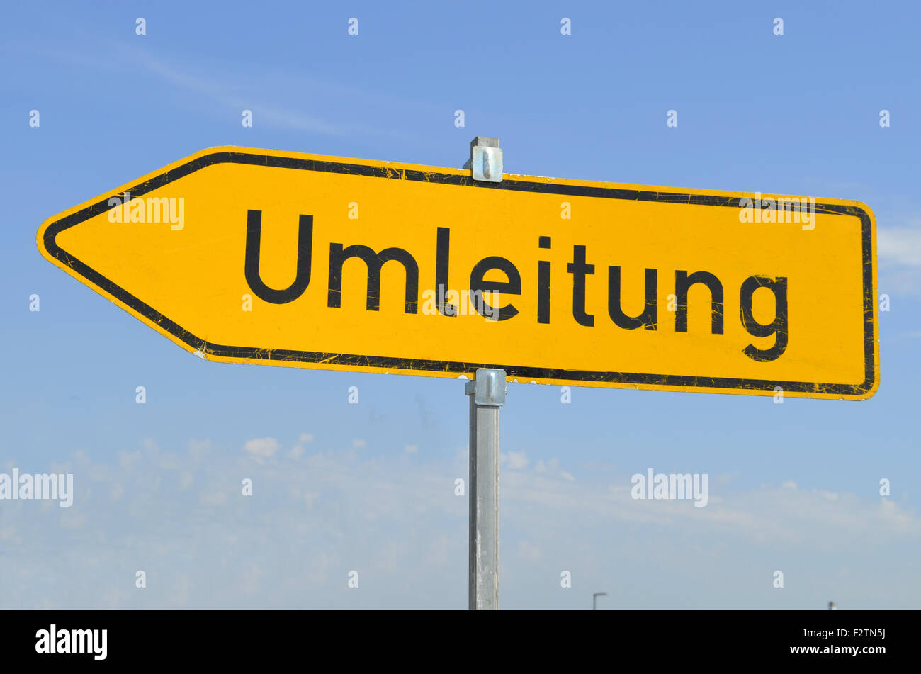 Umleitung hi-res stock photography and images - Alamy