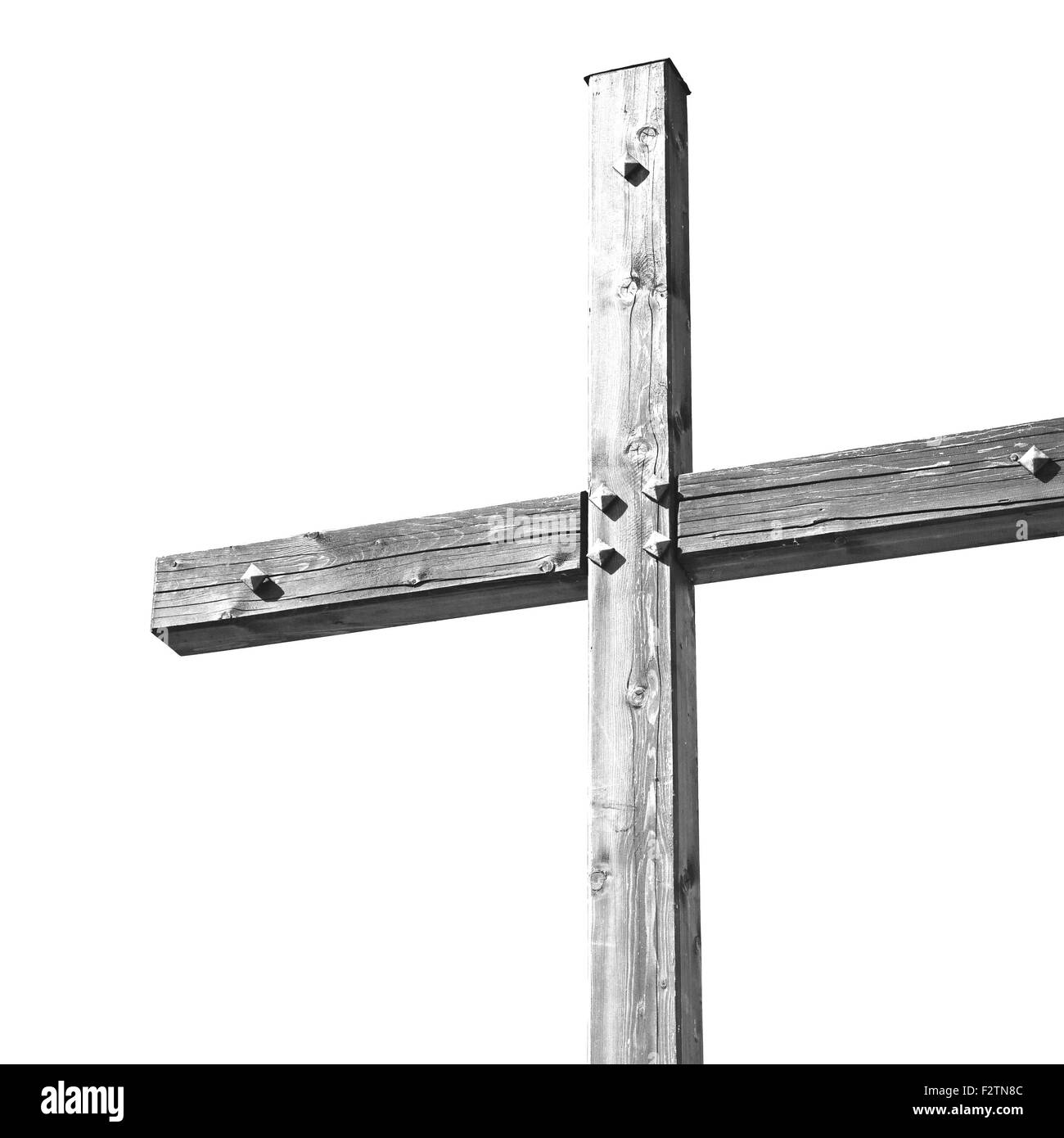 cross in italy old ancian wood and traditional texture Stock Photo - Alamy