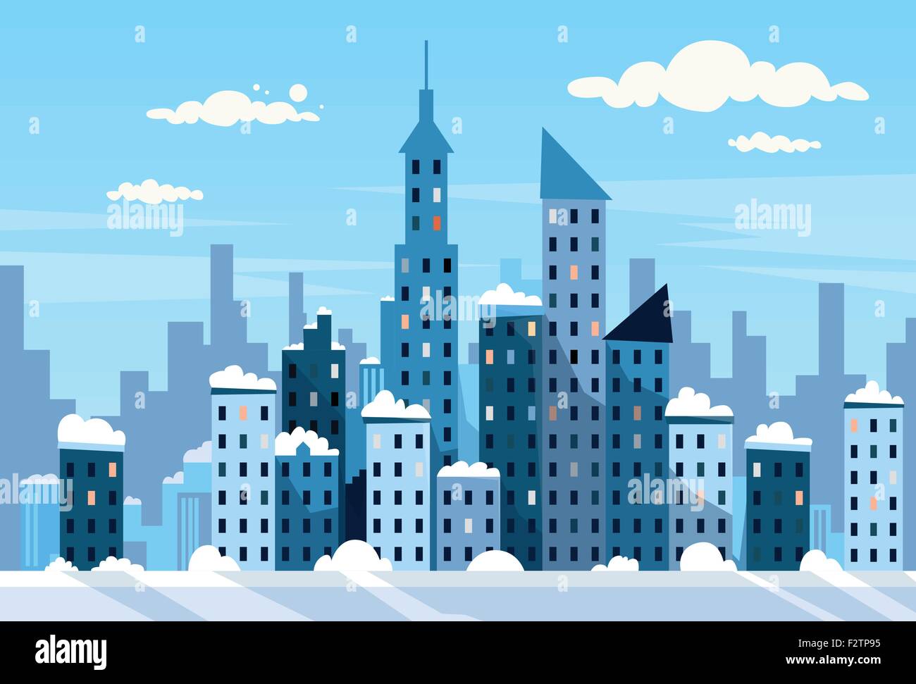 Snow city singapore Stock Vector Images - Alamy