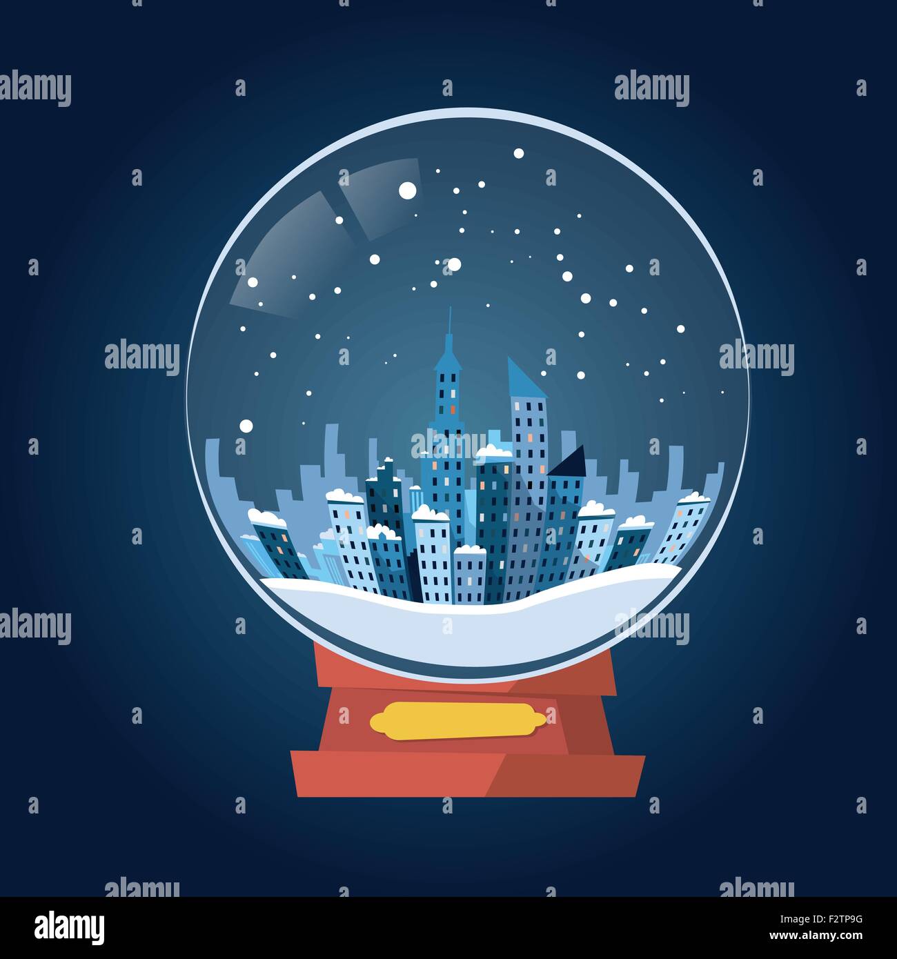 Asian city snow Stock Vector Images - Alamy