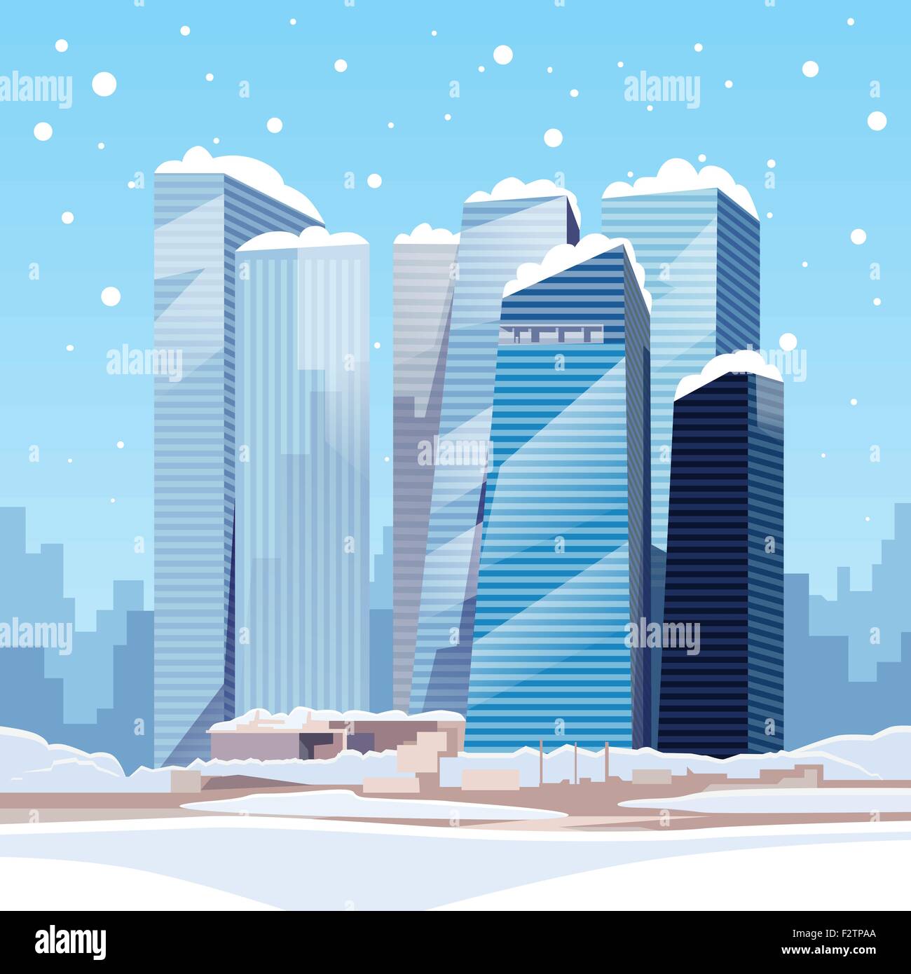 Snow city singapore Stock Vector Images - Alamy