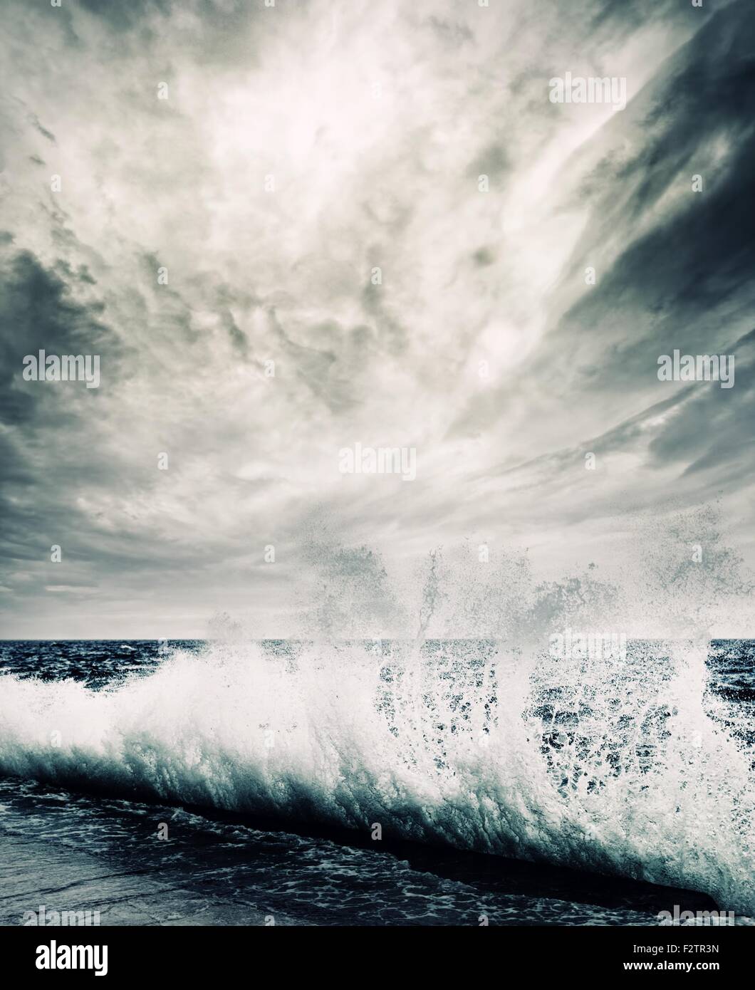 Tsunami ocean shore hi-res stock photography and images - Alamy