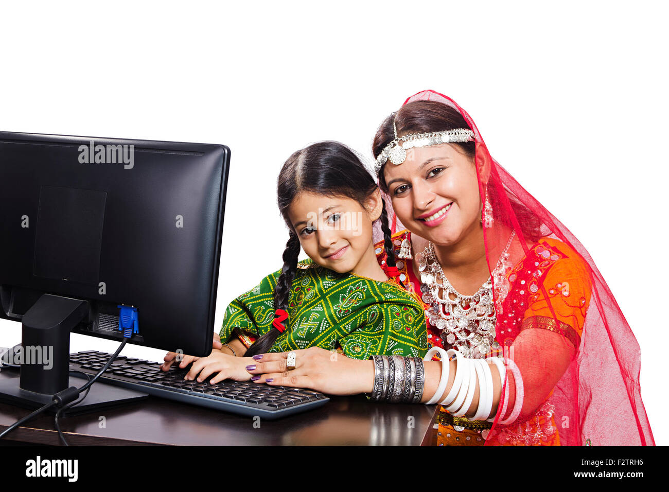 Hindu family computer hi-res stock photography and images - Alamy