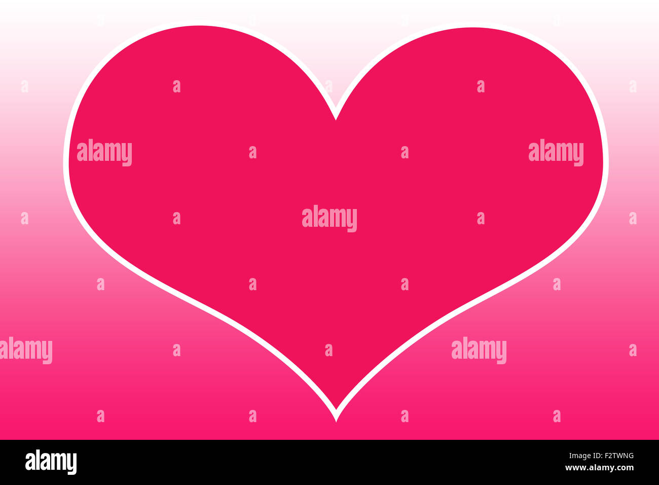 Glowing pink heart hi-res stock photography and images - Alamy