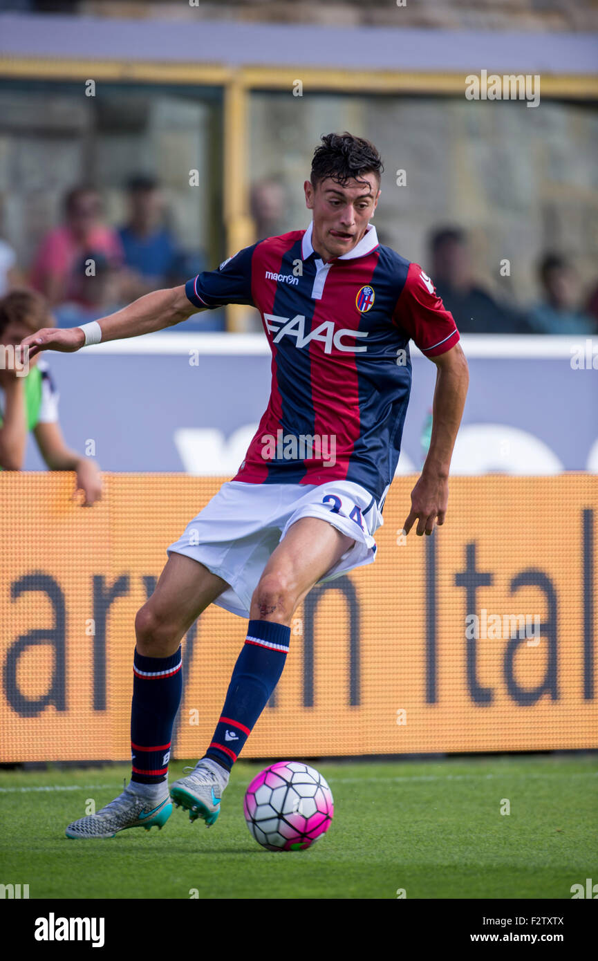 Bologna, Italy. 20th Sep, 2015. Alex Ferrari (Bologna) Football/Soccer ...