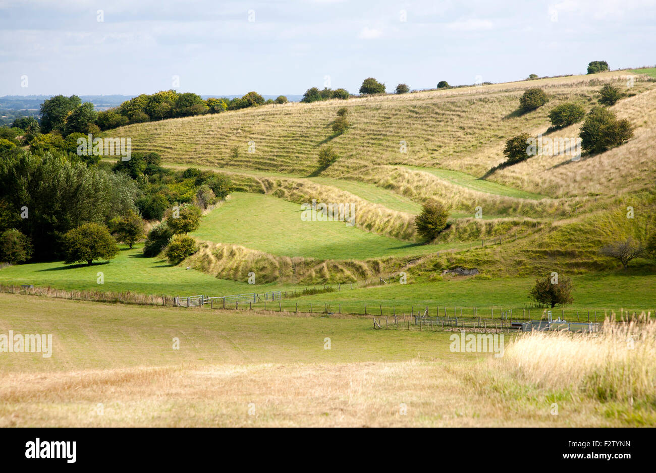 Pastoral fields and terraces hi-res stock photography and images - Alamy