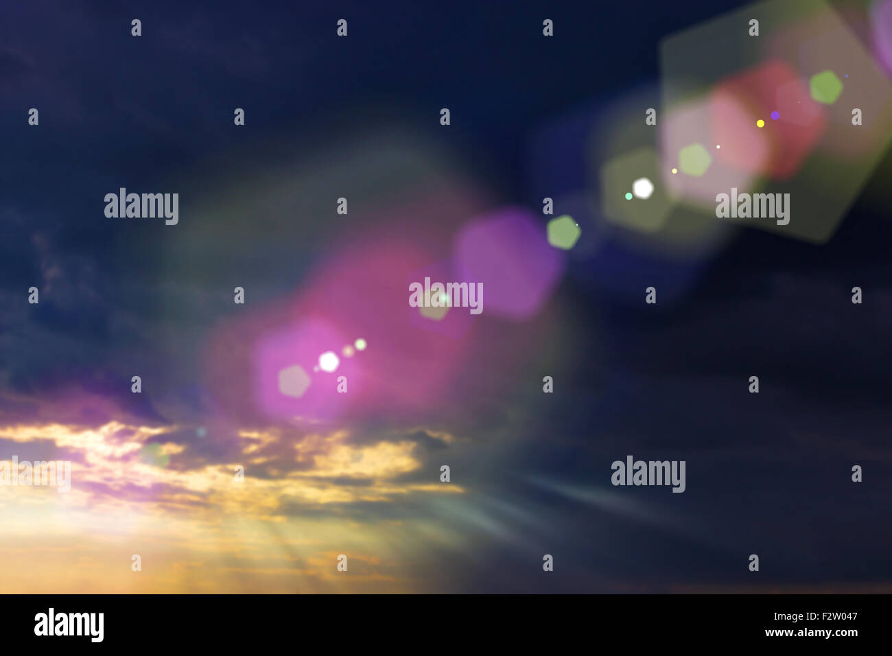 Refraction of light Stock Photo - Alamy