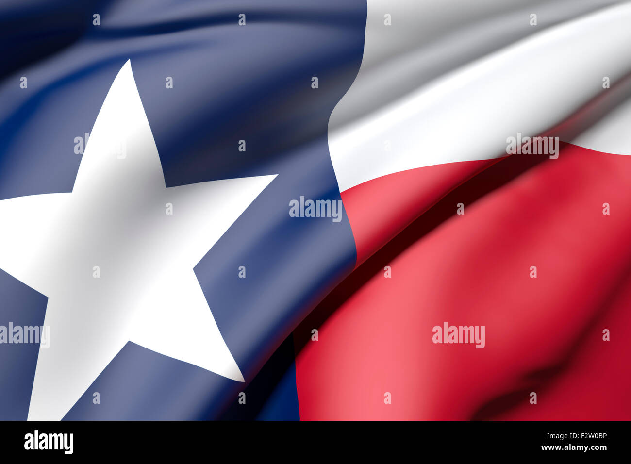 3d rendering of a texas flag Stock Photo - Alamy