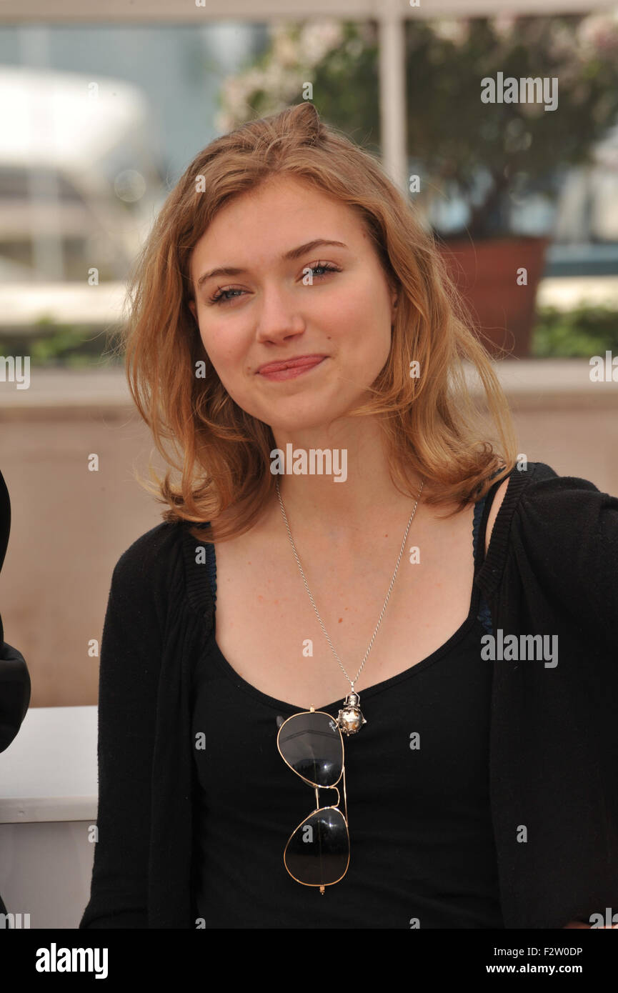 CANNES, FRANCE - MAY 14, 2010: British actress Imogen Poots at the ...