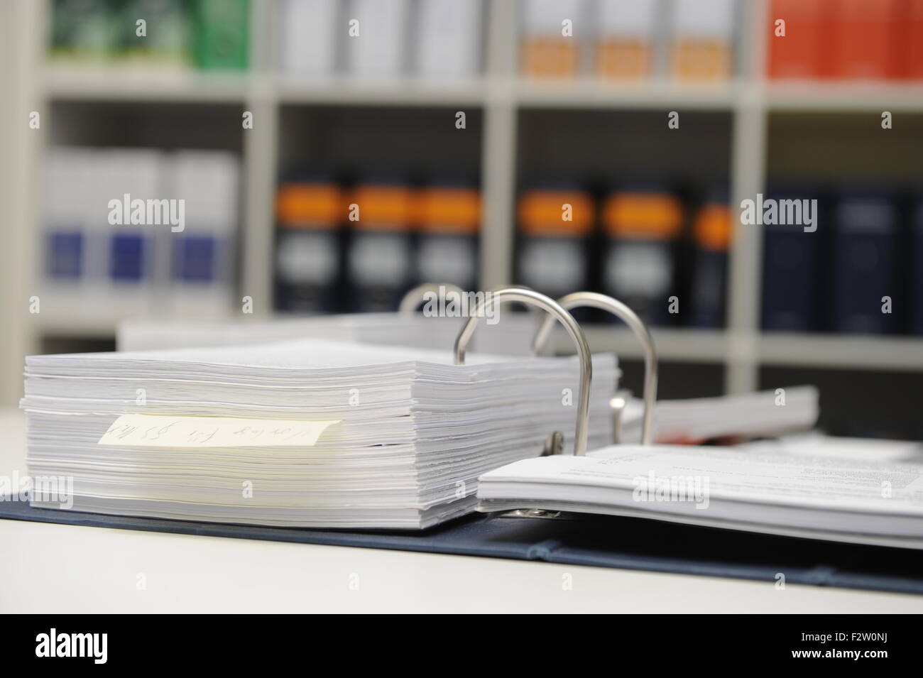 folder in an office Stock Photo - Alamy