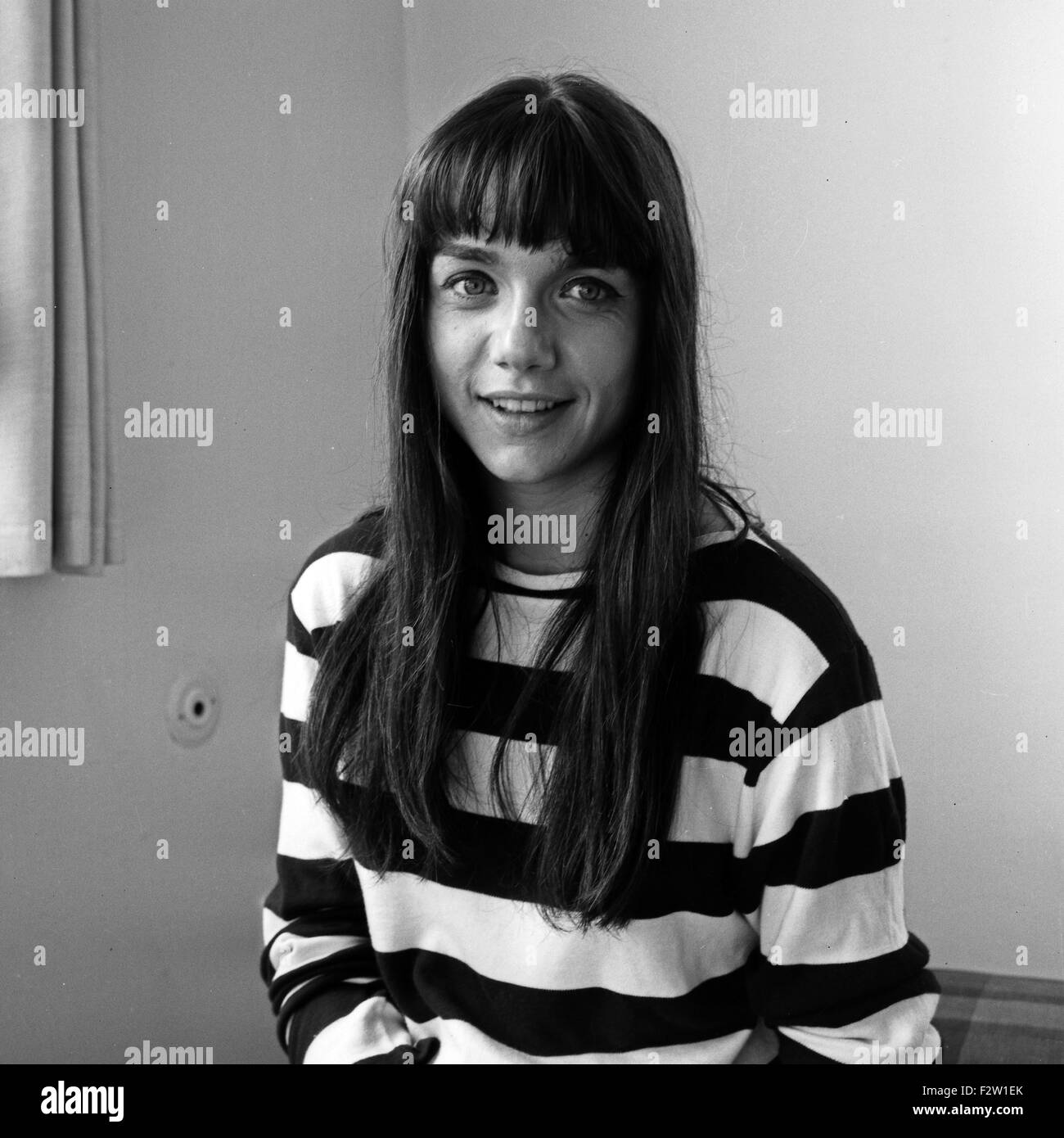 Deutsche Schauspielerin Corinna Stein, Deutschland 1960er Jahre. German ...