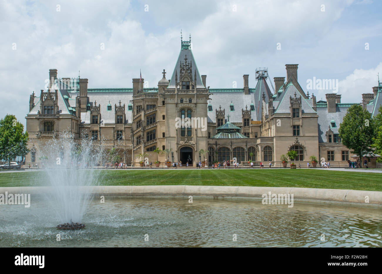 Asheville North Carolina historic Biltmore Estate home of Vanderbilt in ...