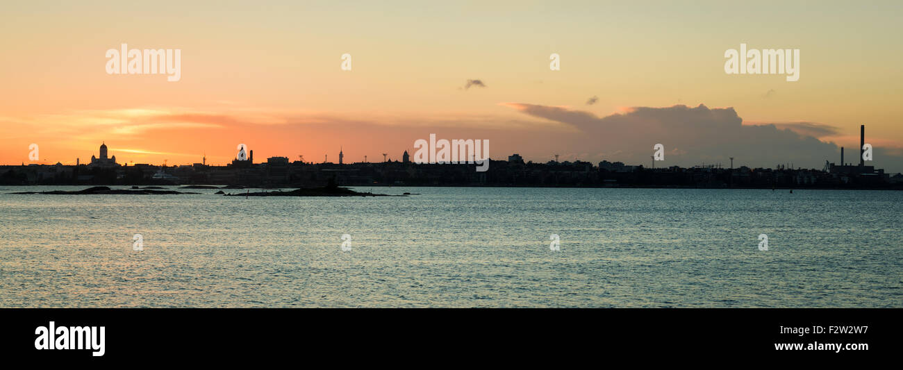Helsinki midnight sun summer hi-res stock photography and images - Alamy