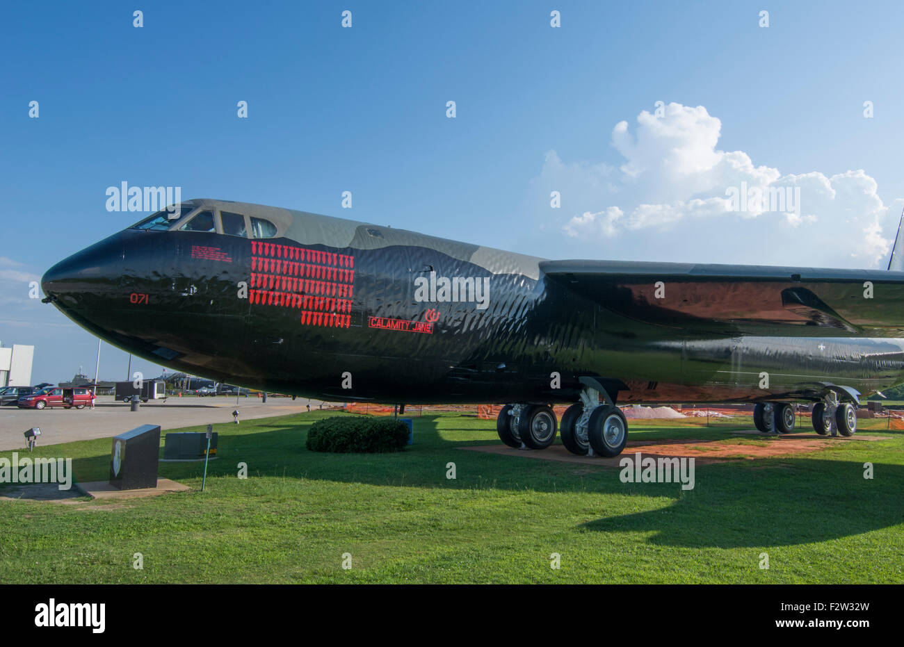 Mobile Alabama famous B-52 bomber Stratofortress Calamity Jane plane at ...