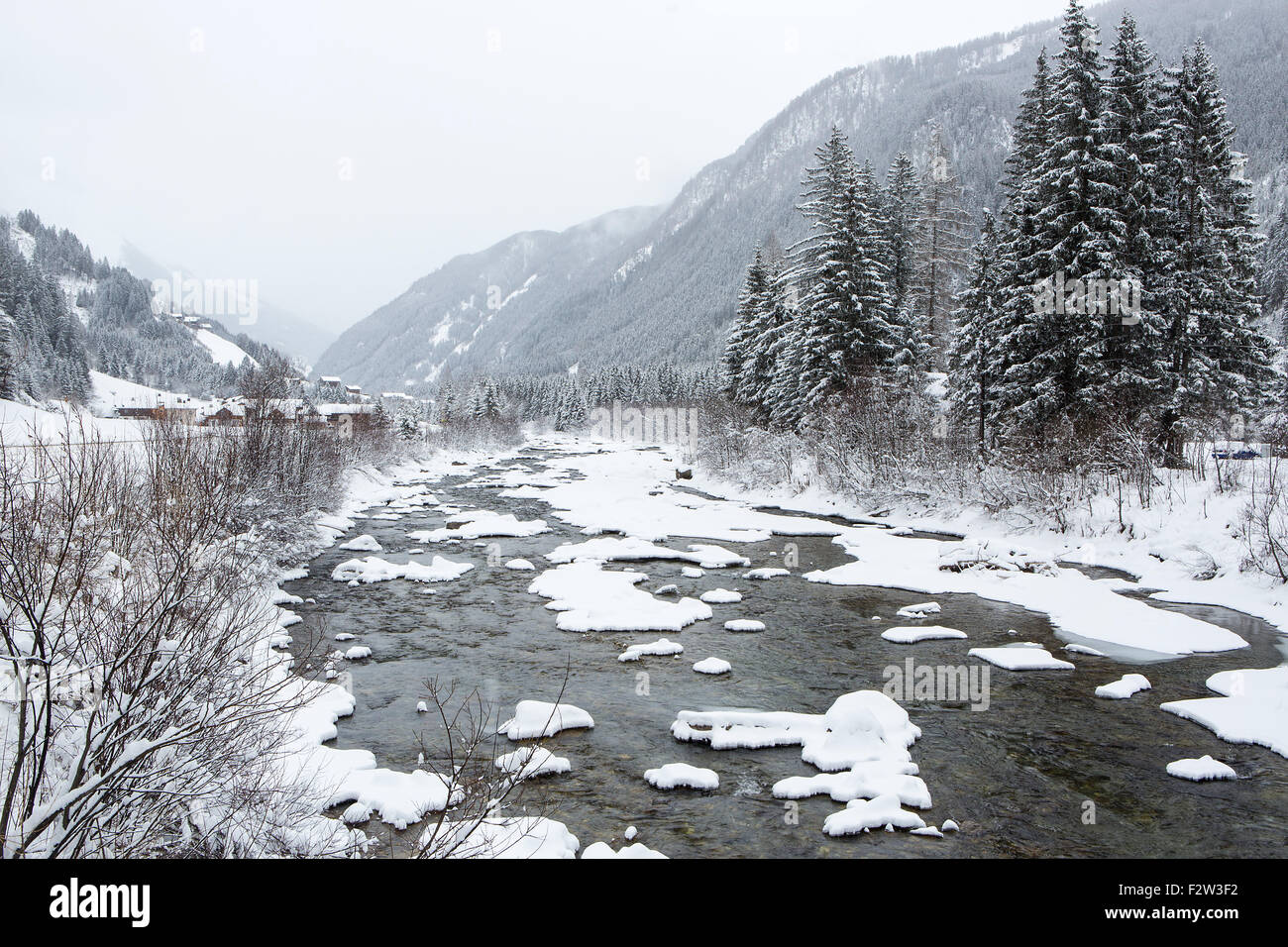 Fog landscape landscape with mountains hi-res stock photography and ...