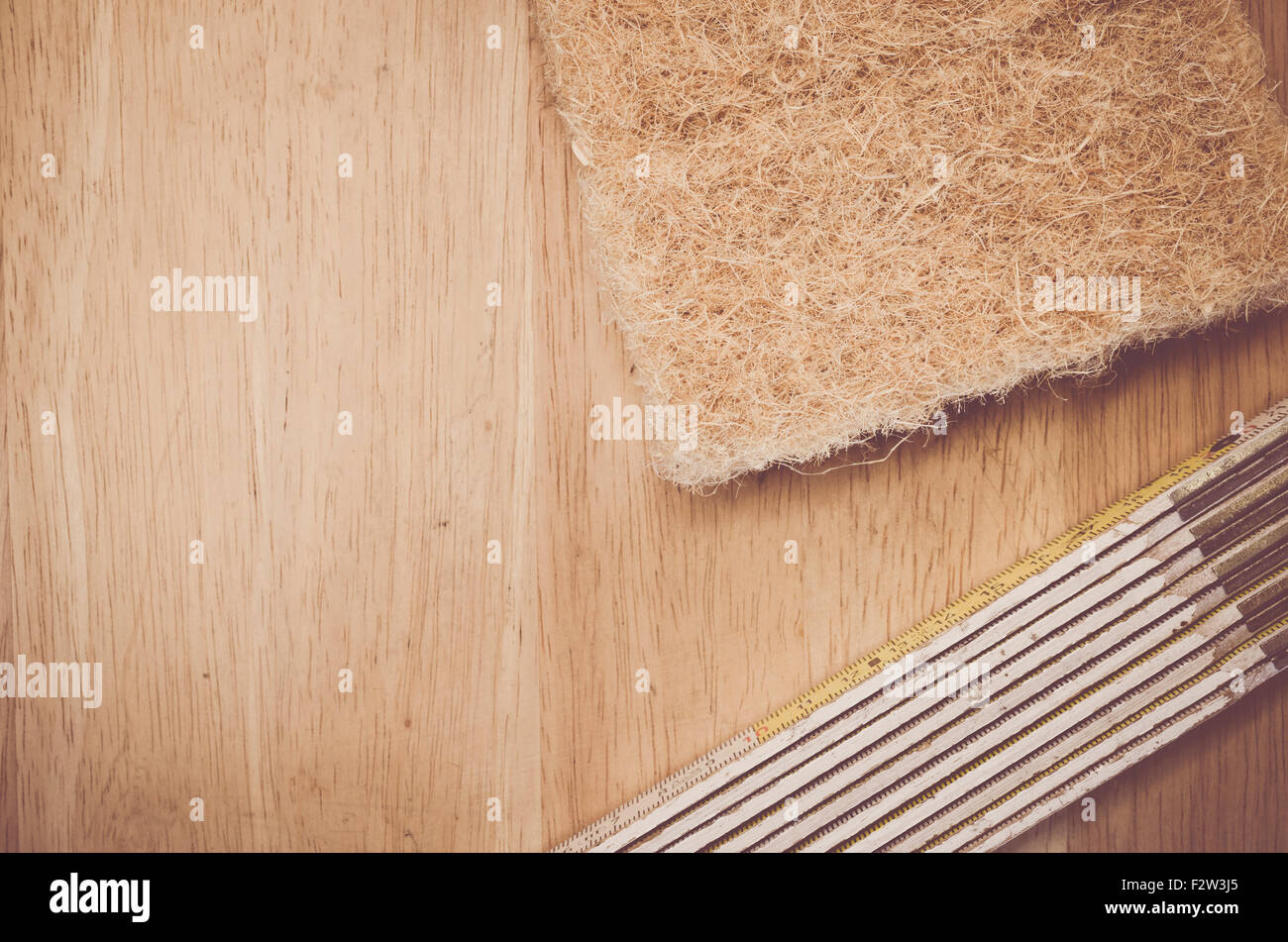 thermal insulating compressed hemp fiber panel and yardstick - natural ...