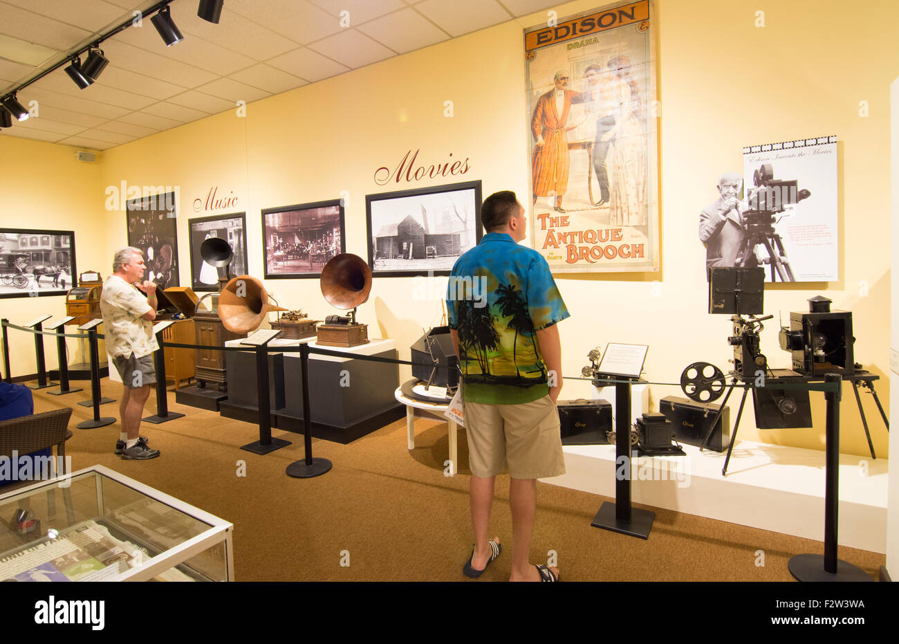 Thomas Edison inventor home and museum in Ft Myers Florida inventions ...