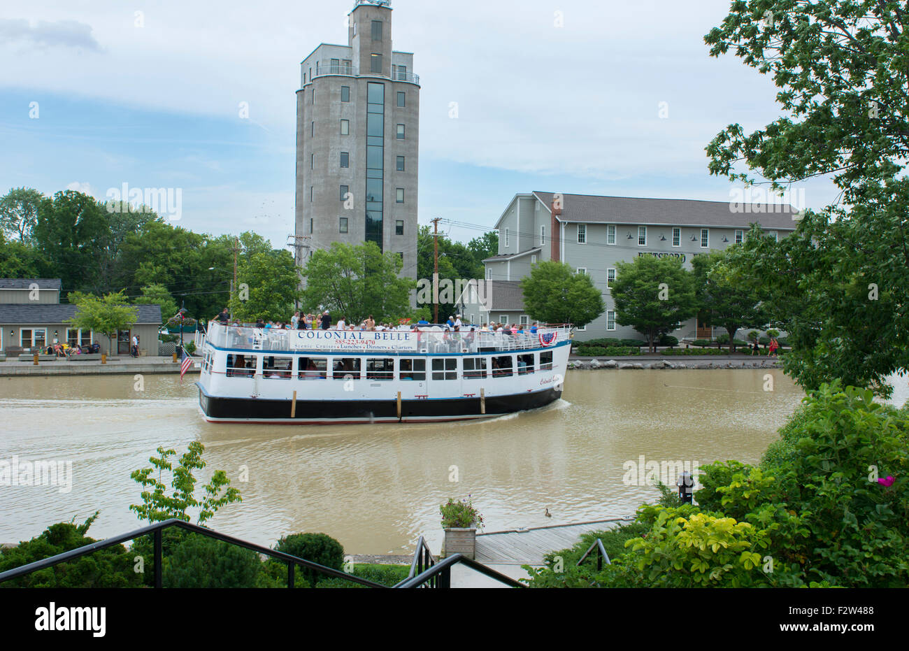 Rochester New York NY small town Pittsford village and famous ...