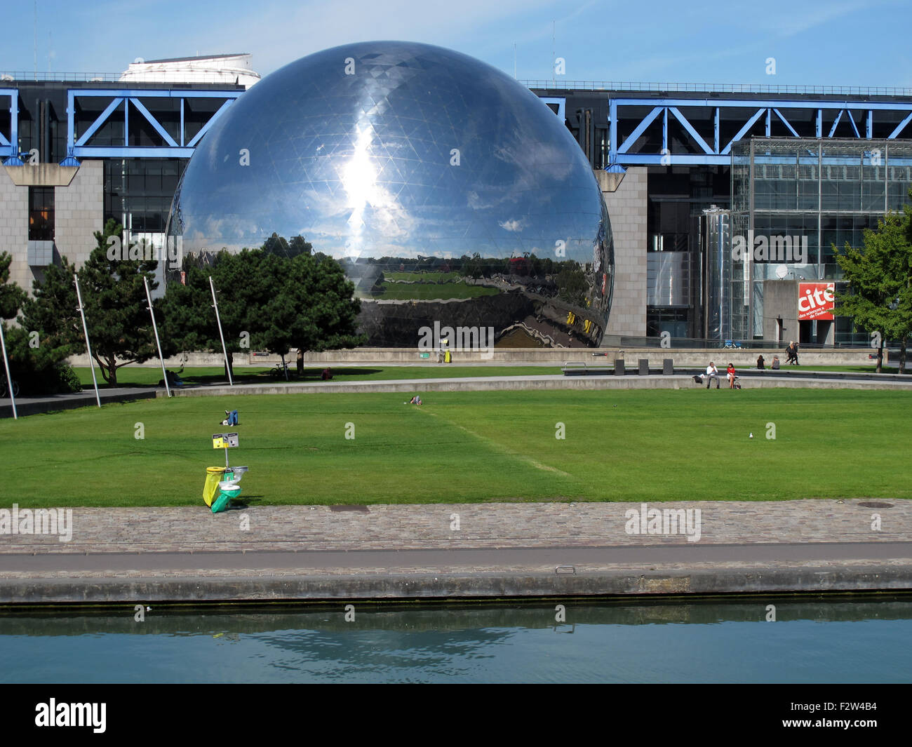 The Geode,giant-screen cinema,Cite des sciences et de l'industrie,city ...