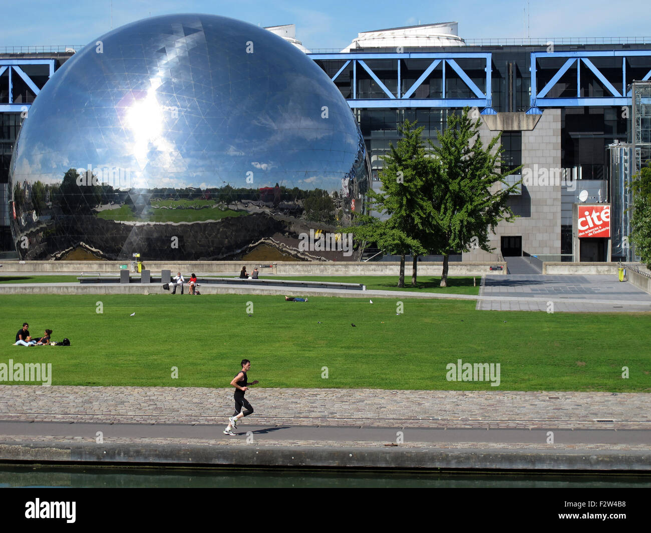 The Geode,giant-screen cinema,Cite des sciences et de l'industrie,city ...