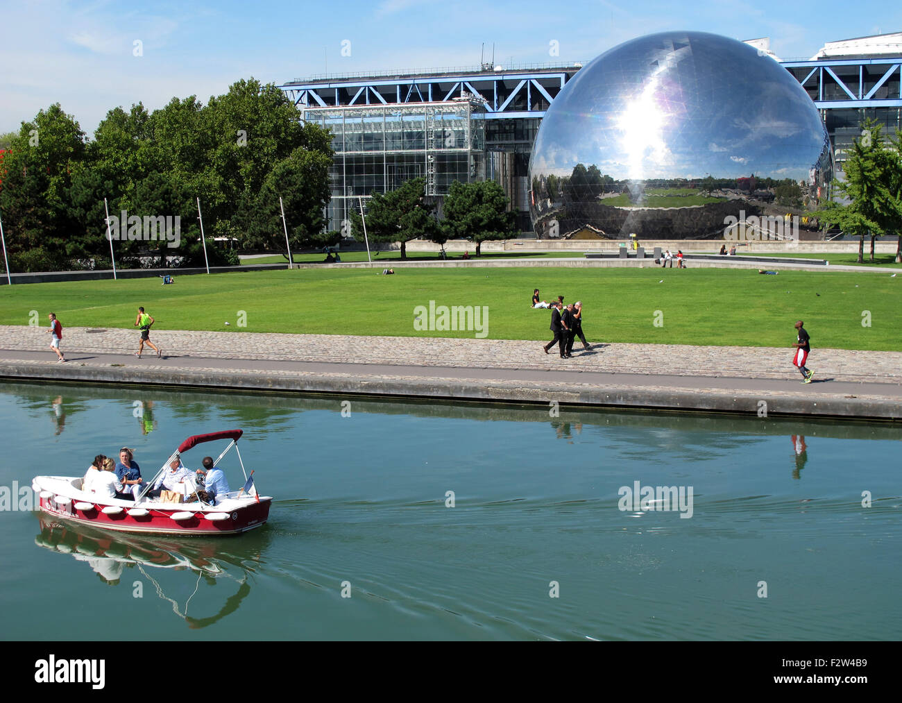 The Geode,giant-screen cinema,Cite des sciences et de l'industrie,city ...