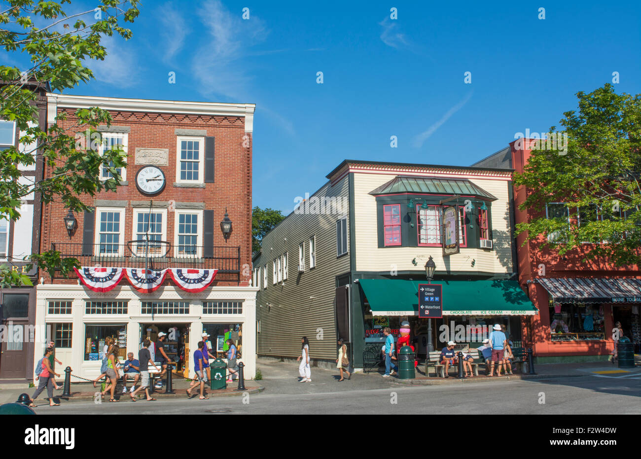 Bar harbor maine shop shopping hi-res stock photography and images - Alamy