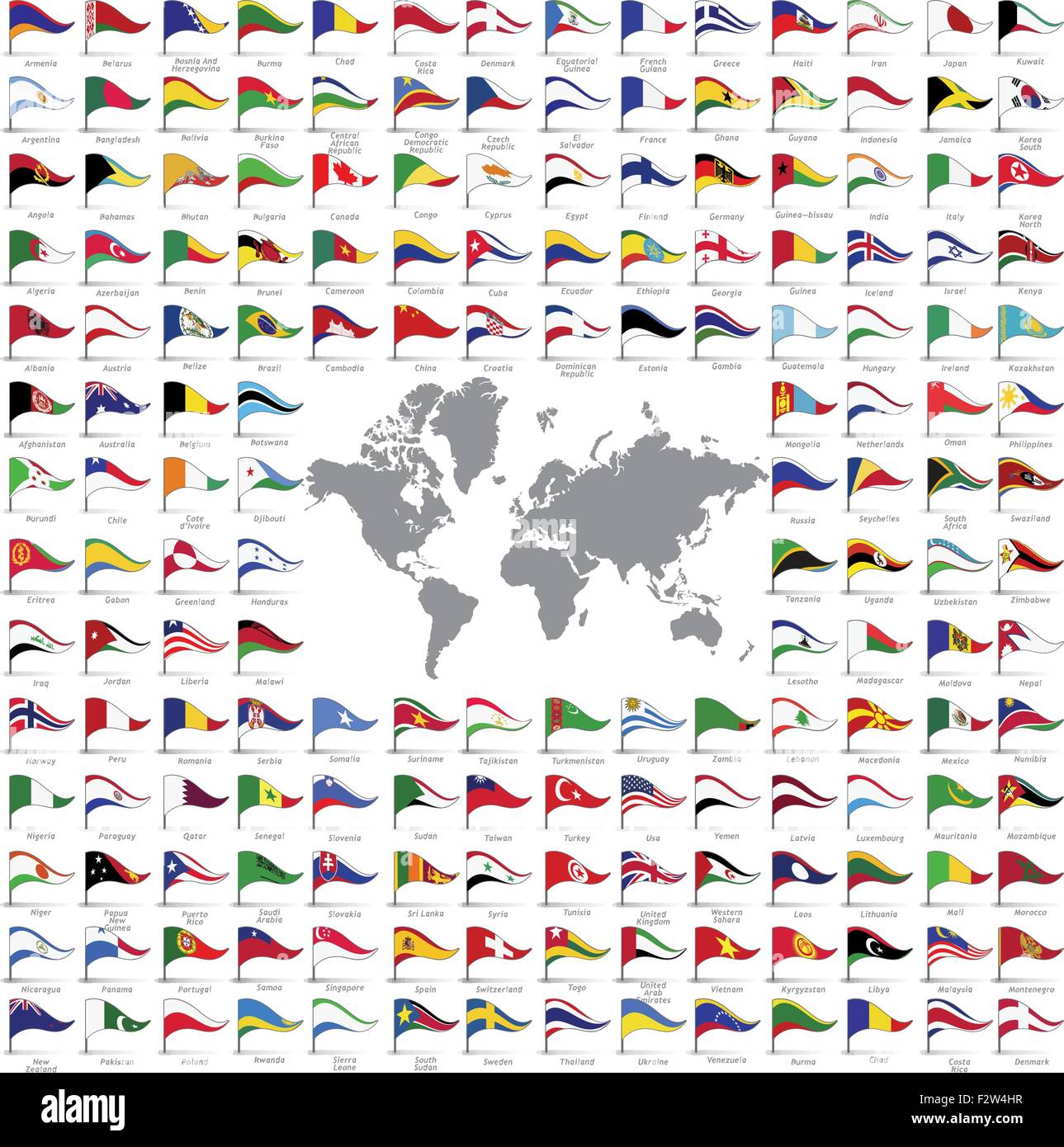 World flags hi-res stock photography and images - Alamy