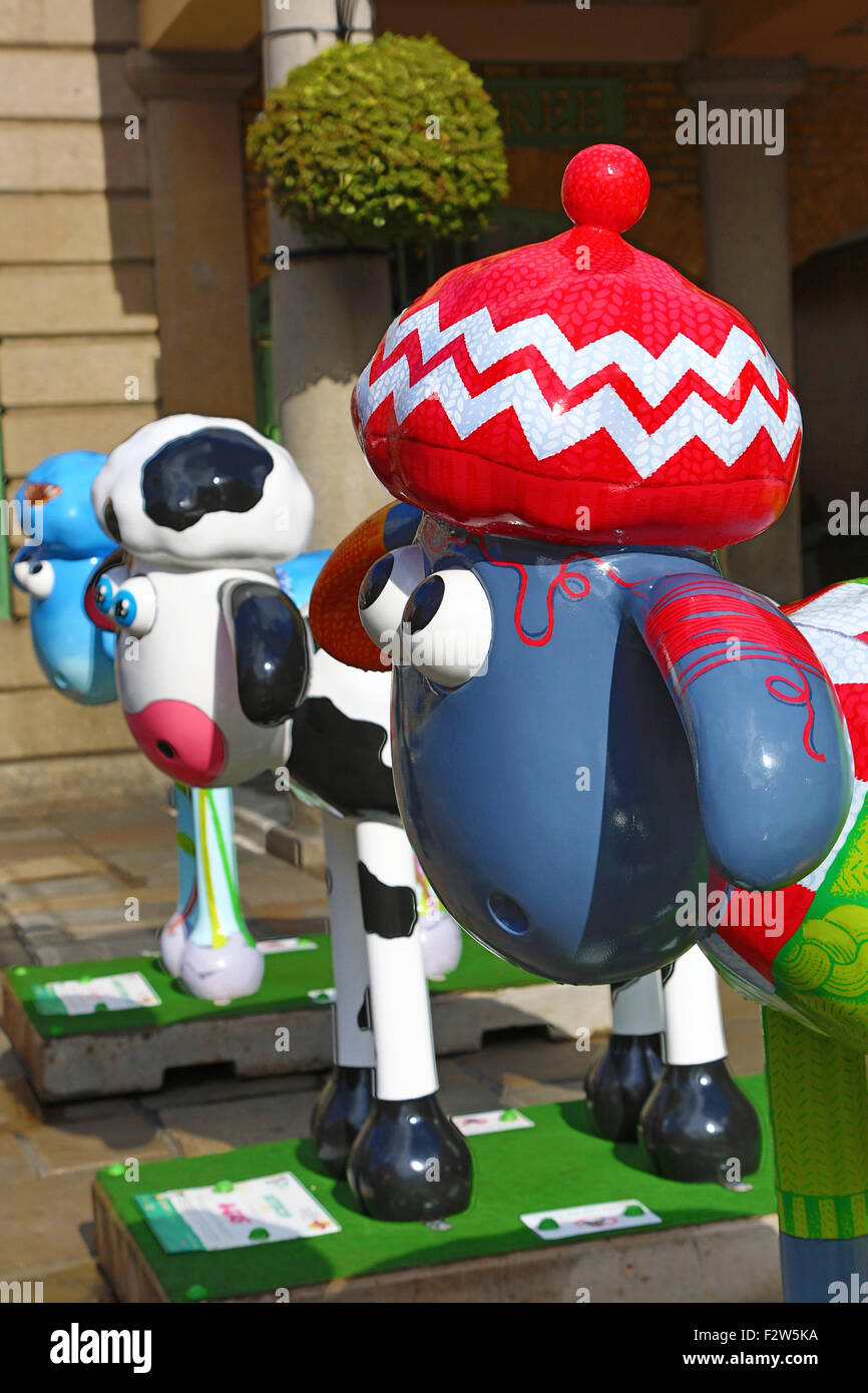 Shaun in the city sculpture trail hi-res stock photography and images ...