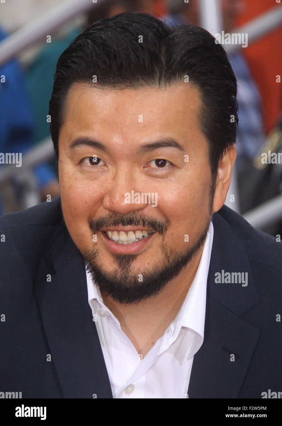 TCL Chinese Theatre IMAX hand/footprint ceremony honoring Justin Lin ...