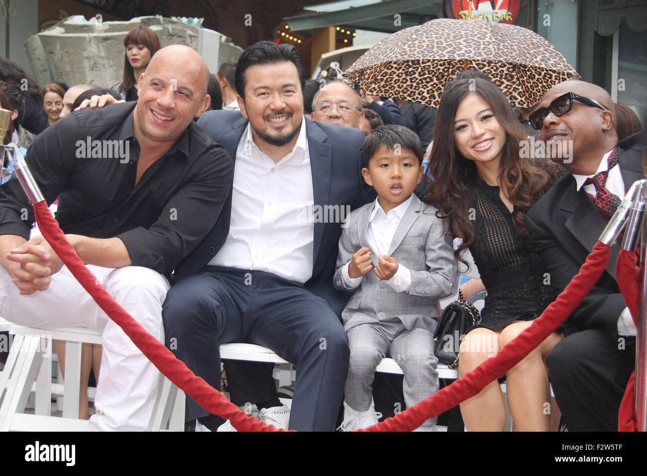 TCL Chinese Theatre IMAX hand/footprint ceremony honoring Justin Lin ...