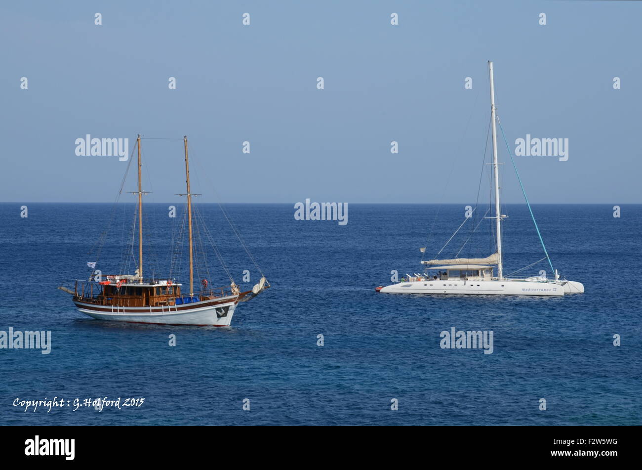 Sailing boat cyprus hi-res stock photography and images - Alamy
