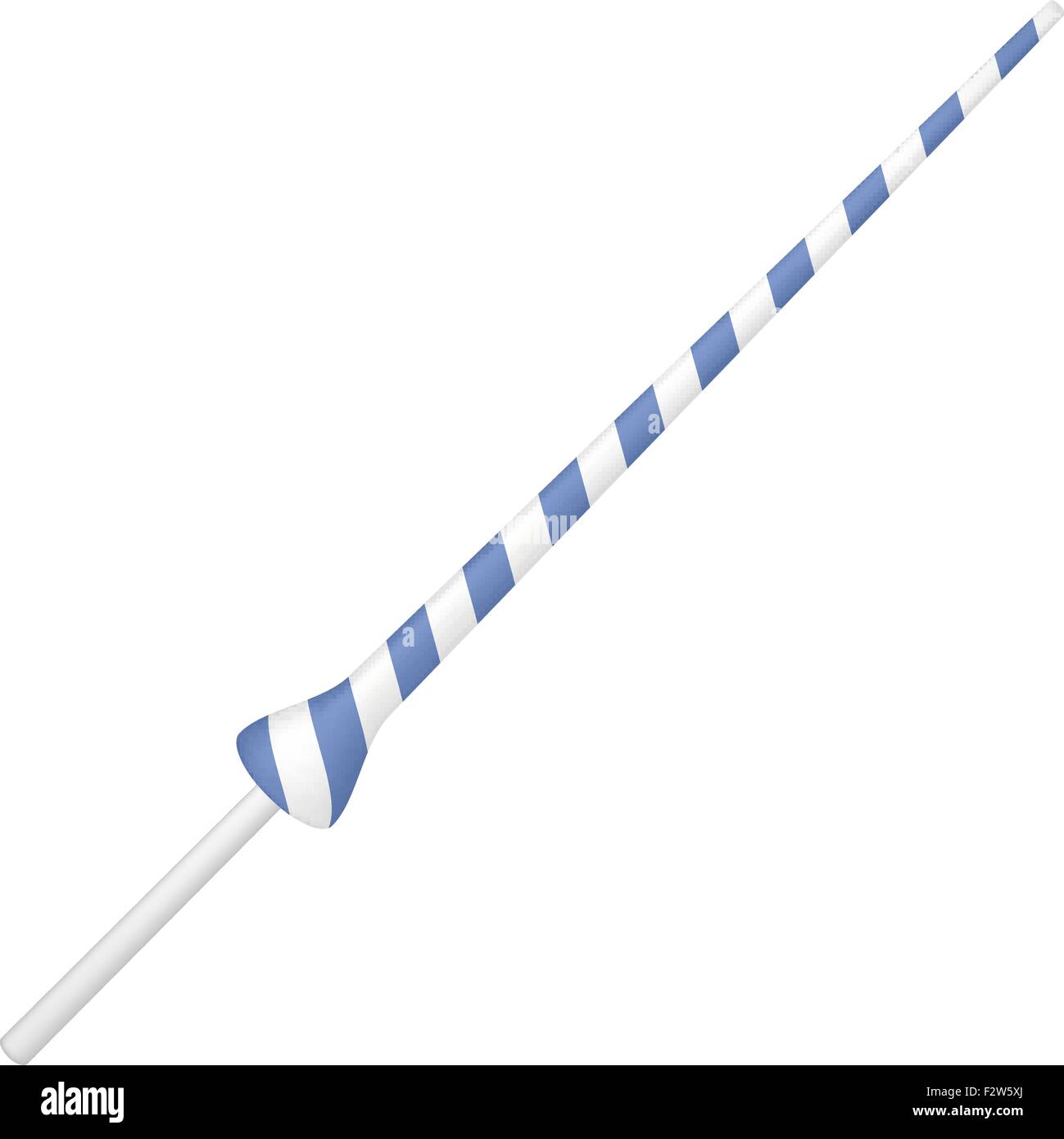 Lance in blue and white design Stock Vector Image & Art - Alamy