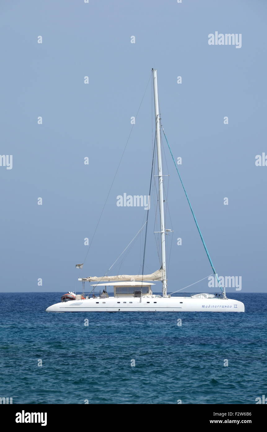 Sailing boat cyprus hi-res stock photography and images - Alamy