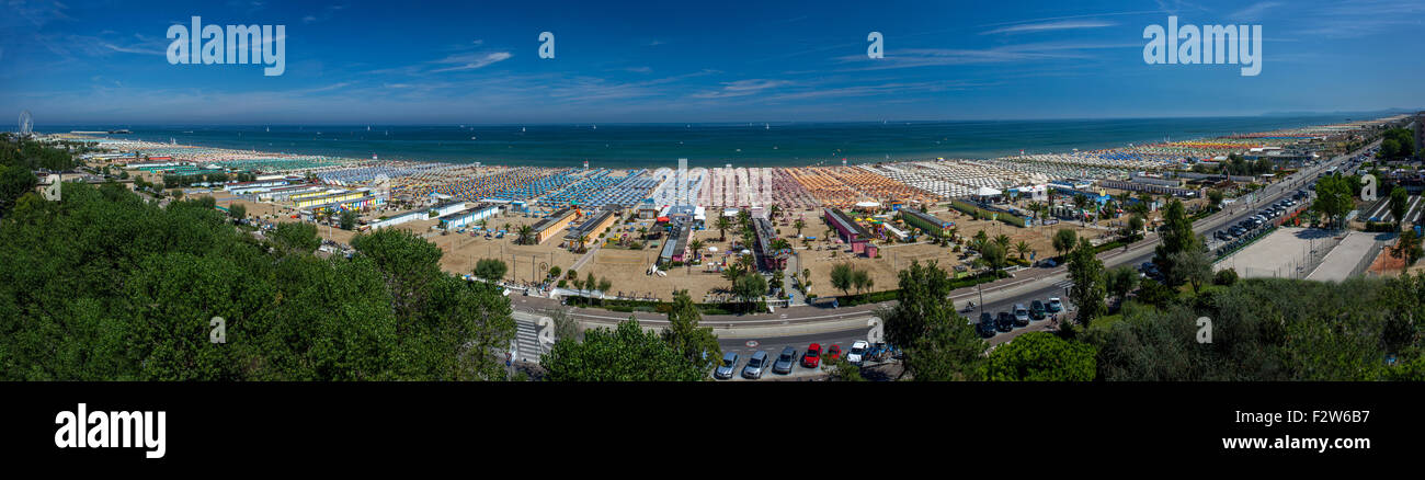 Rimini beach hi-res stock photography and images - Alamy