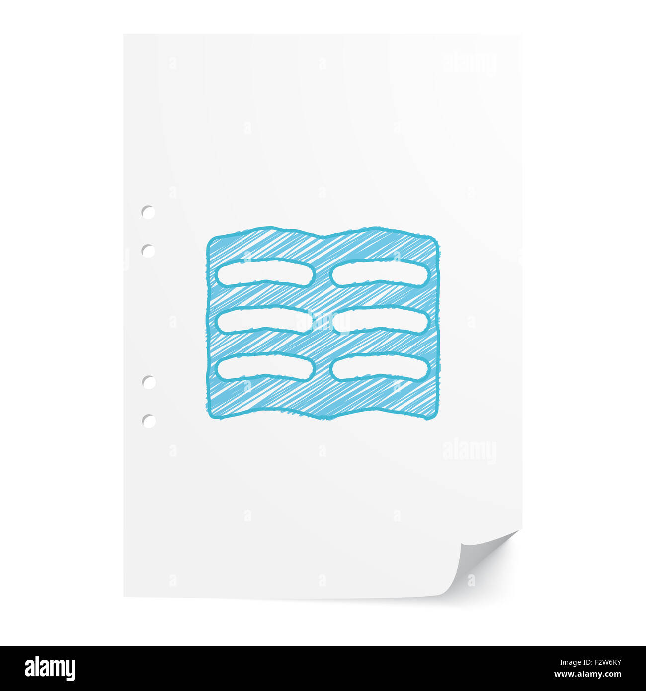 White sign blue text Cut Out Stock Images & Pictures - Alamy
