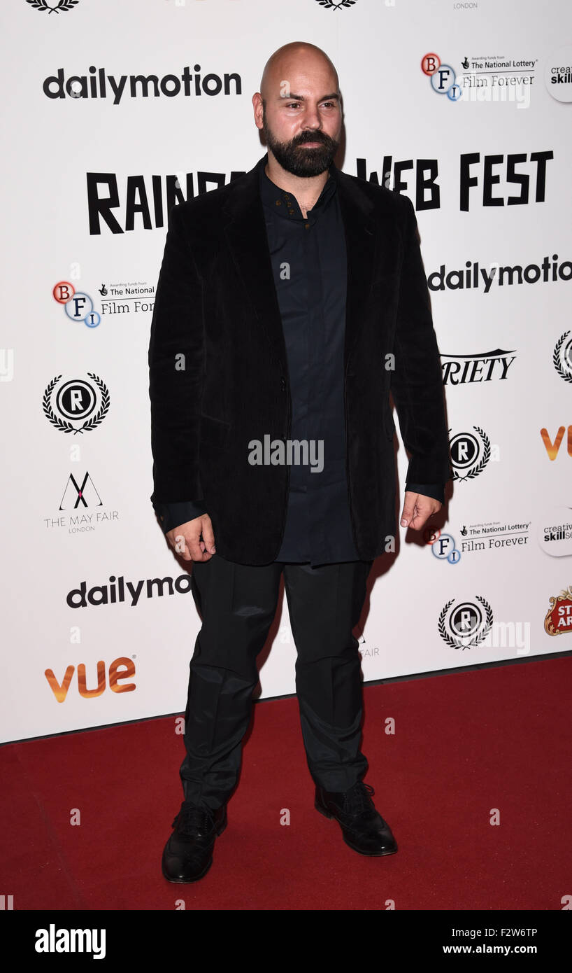 London, UK. Srdjan Stakic at Raindance Film Festival Opening Gala ...