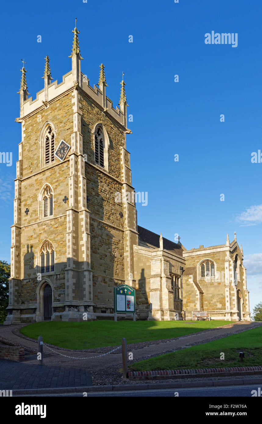 The 14th century parish church of St Wilfrid's in Alford,Lincolnshire ...