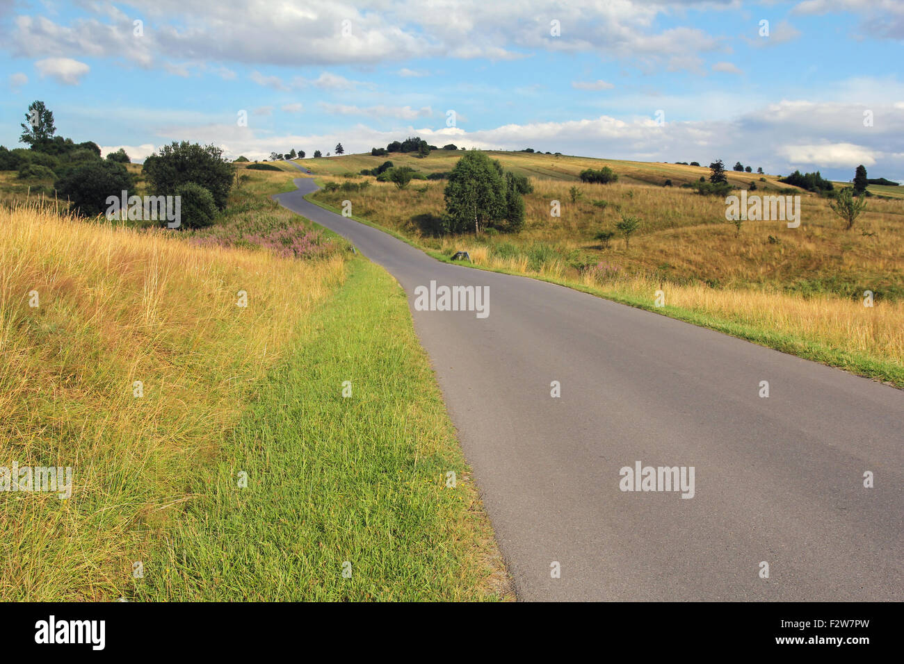 Beautiful country road Stock Photo - Alamy