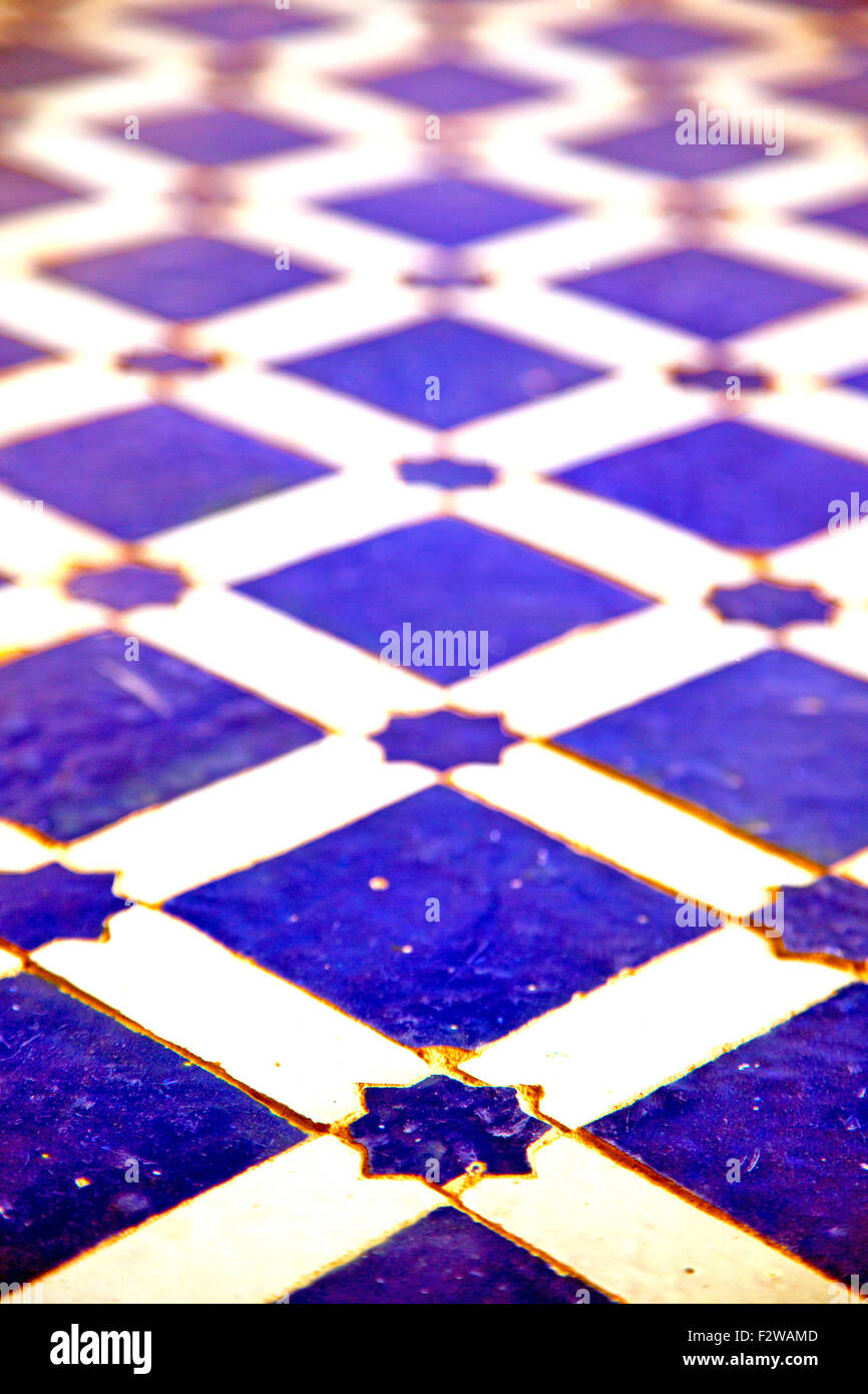 abstract morocco in africa tile the colorated pavement background ...