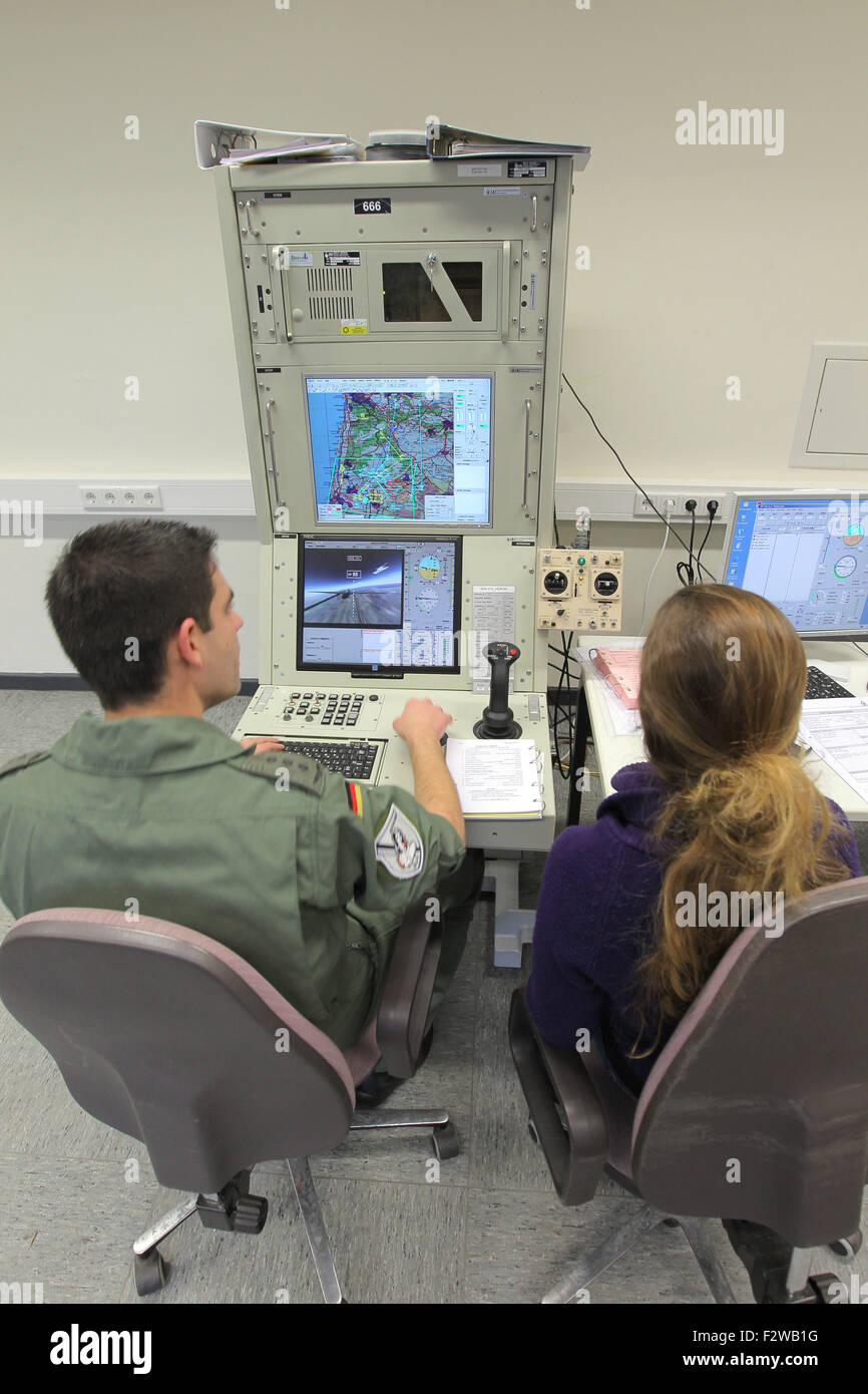 10.12.2014, Kropp, Schleswig-Holstein, Germany - Two pilots of the Air ...