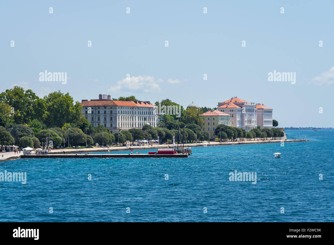 City of Zadar, seafront Stock Photo - Alamy