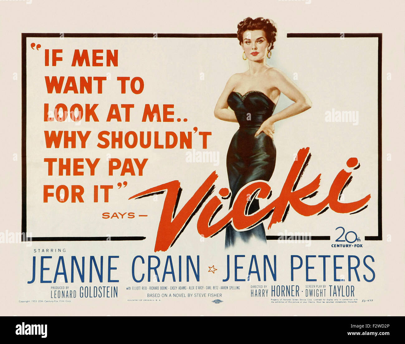 Vicki - Movie Poster Stock Photo - Alamy