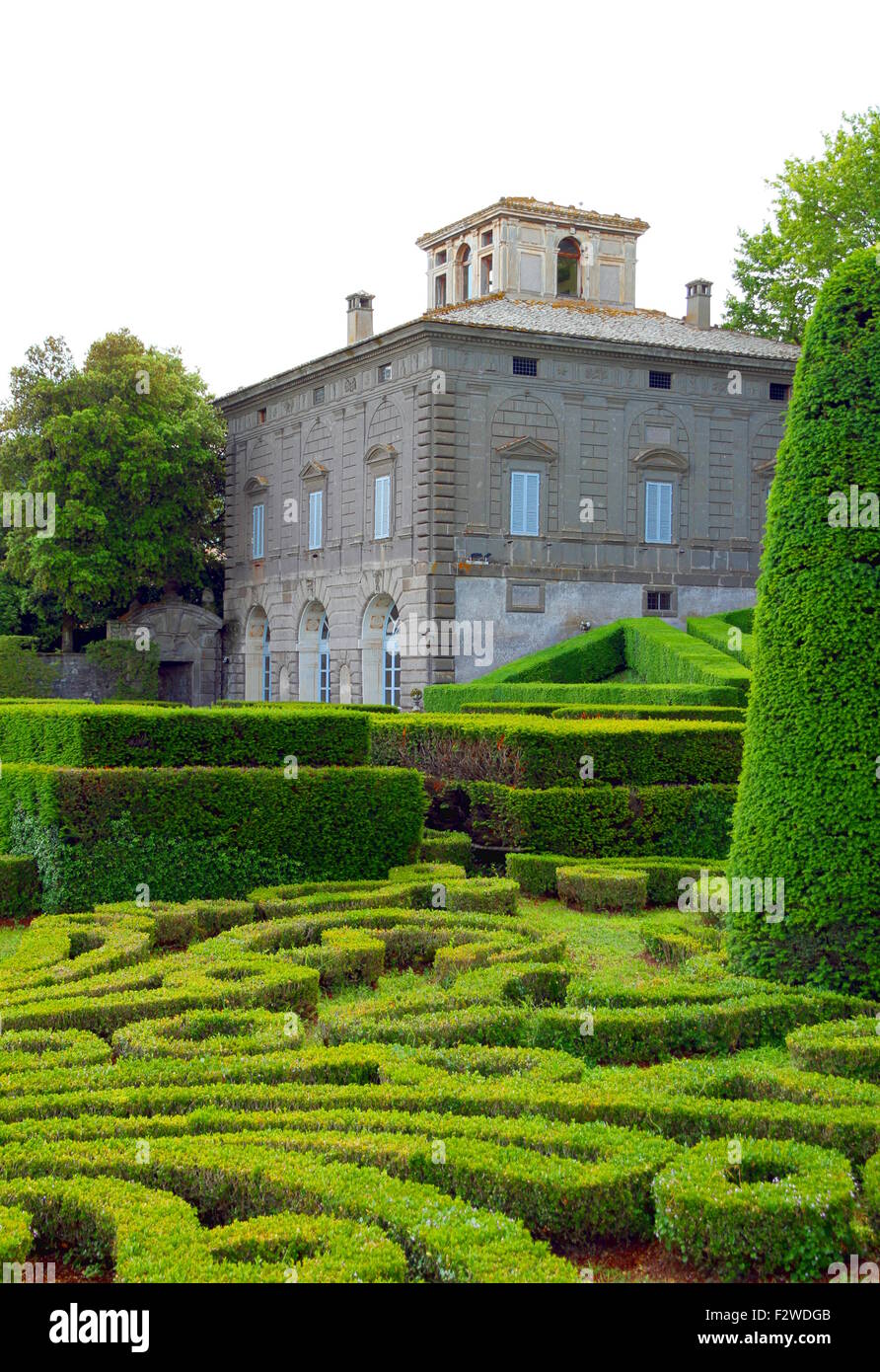 Italian garden villa lante bagnaia hi-res stock photography and images ...