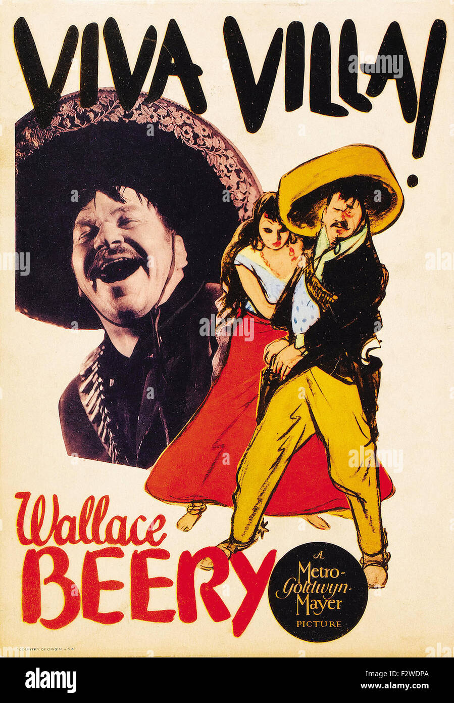 Viva Villa - Movie Poster Stock Photo - Alamy