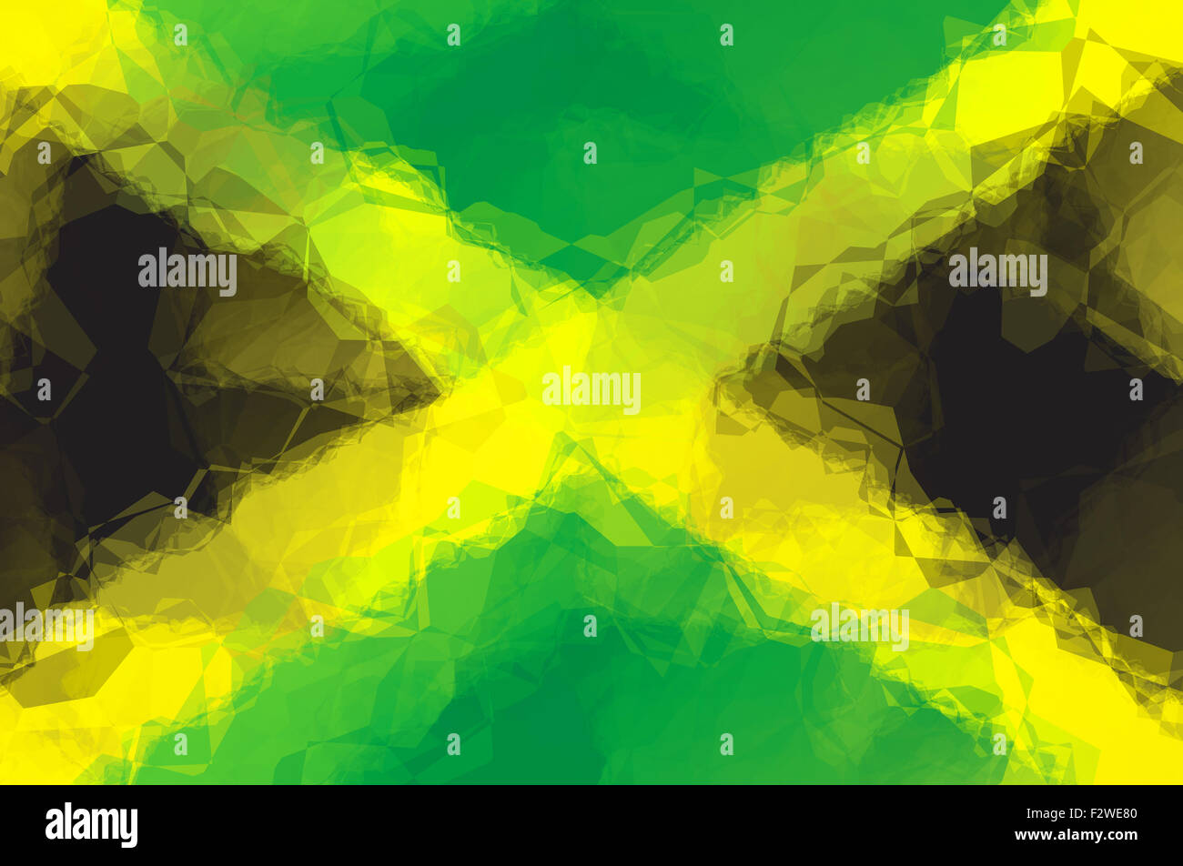 Abstract mosaic flag jamaica hi-res stock photography and images - Alamy